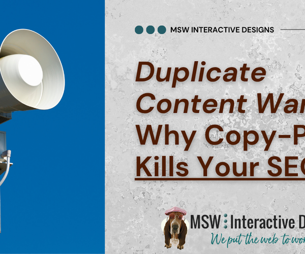 Duplicate Content Warning: Why Copy-Paste Kills Your SEO – MSW ...