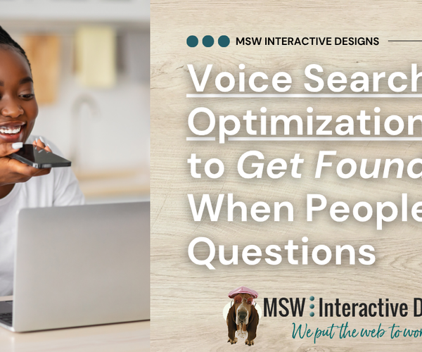 Voice Search Optimization: How to Get Found When People Ask Questions ...